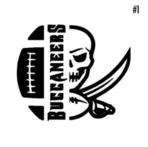 Tampa Bay Buccaneers Vinyl // Laptop Decal // Bumper Sticker - Etsy
