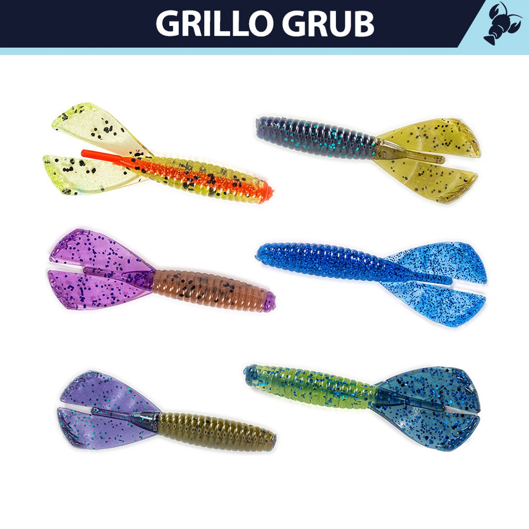 Grillo Grub - 3.5" Creature Bait (8/pk) - Etsy