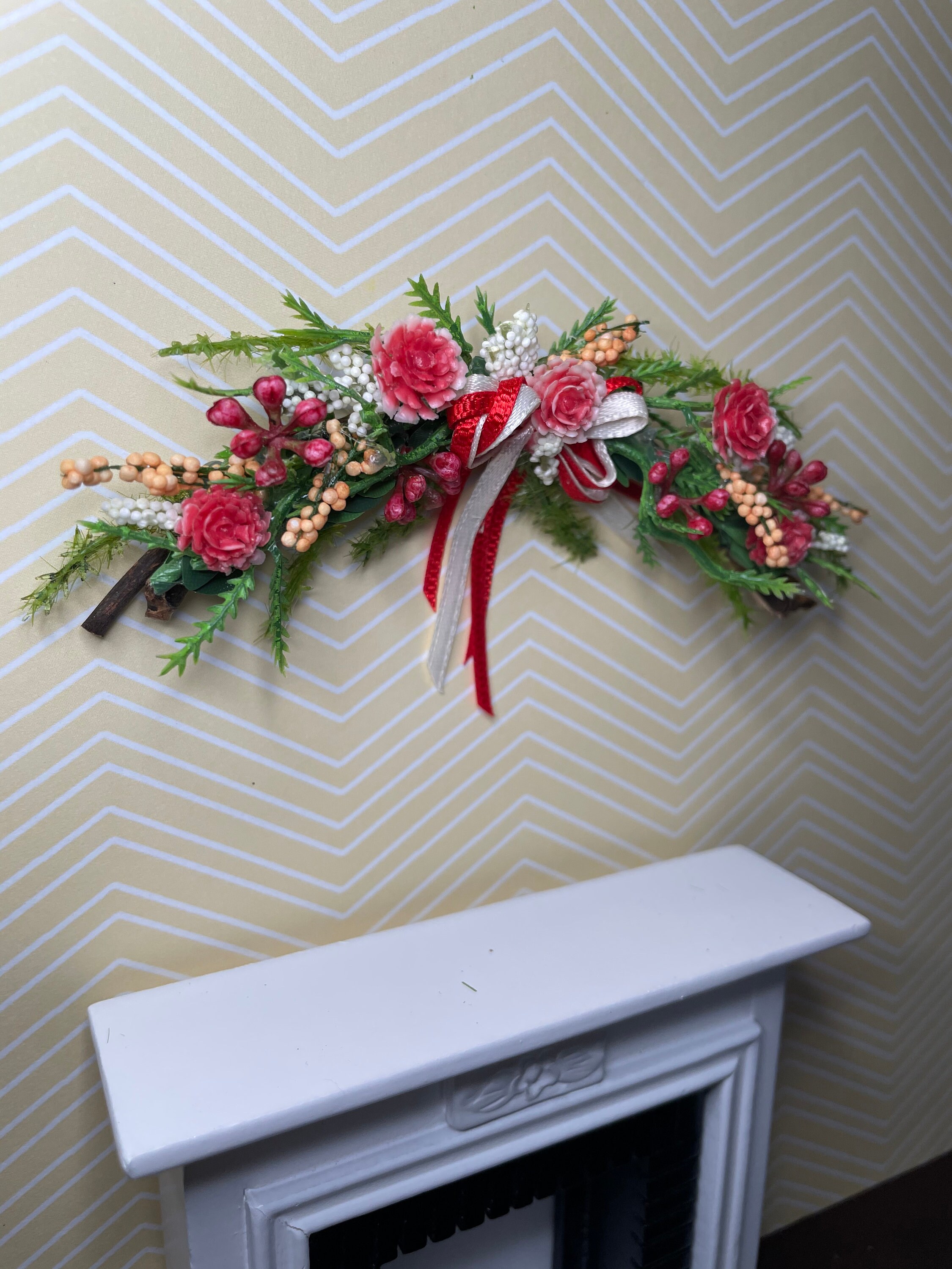 Miniature Rust Orange Grapevine Arch Swag - Etsy