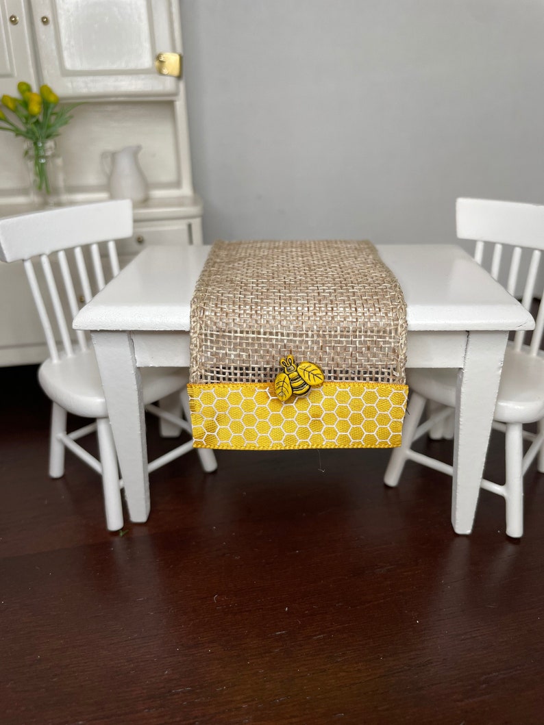 Miniature Bee and Honeycomb Table Runner/tablecloth - Etsy