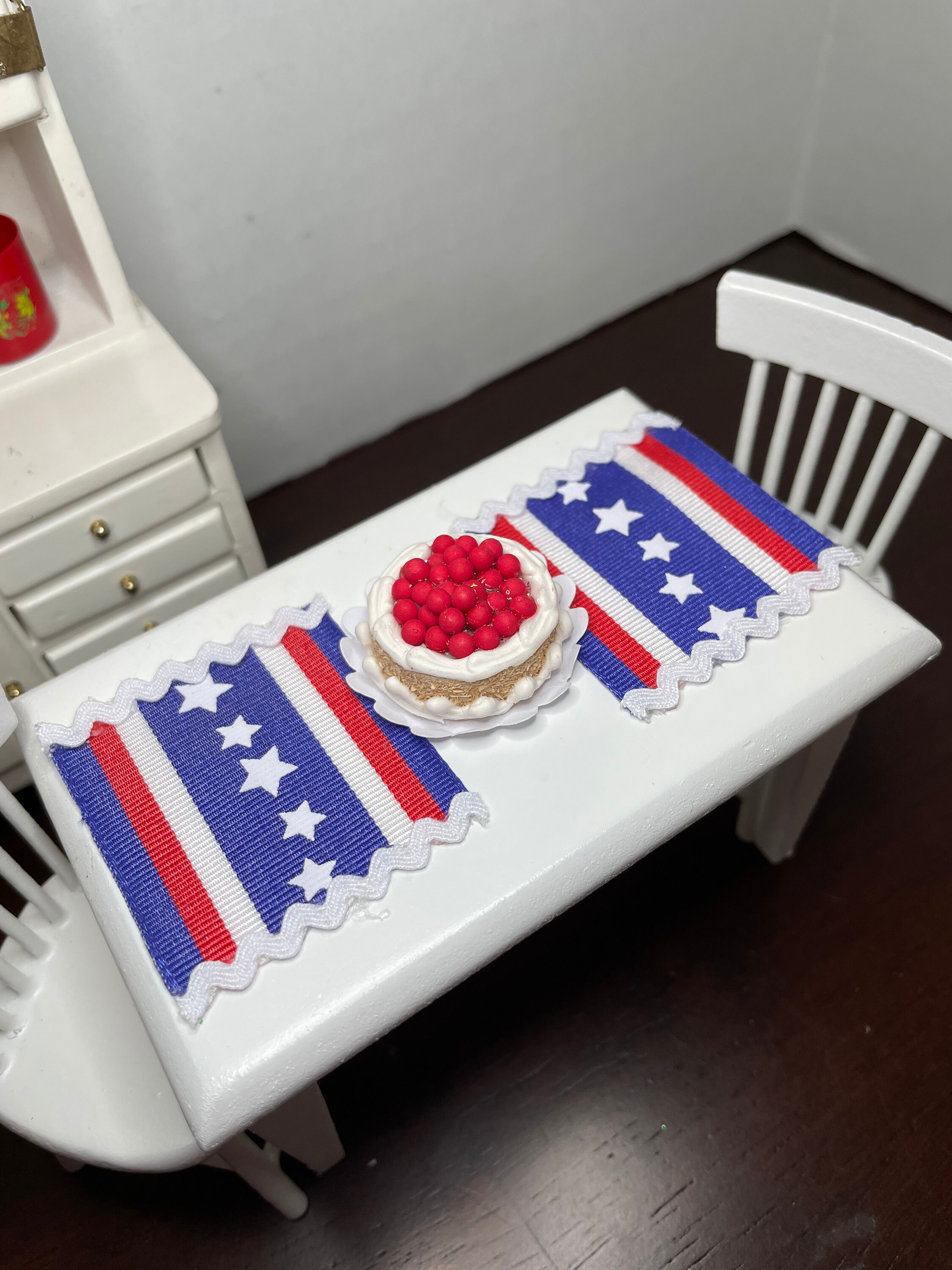 Miniature Americana Flag Placemats Patriotic Flag Table - Etsy