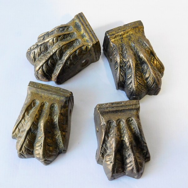 Brass Furniture Feet - Etsy