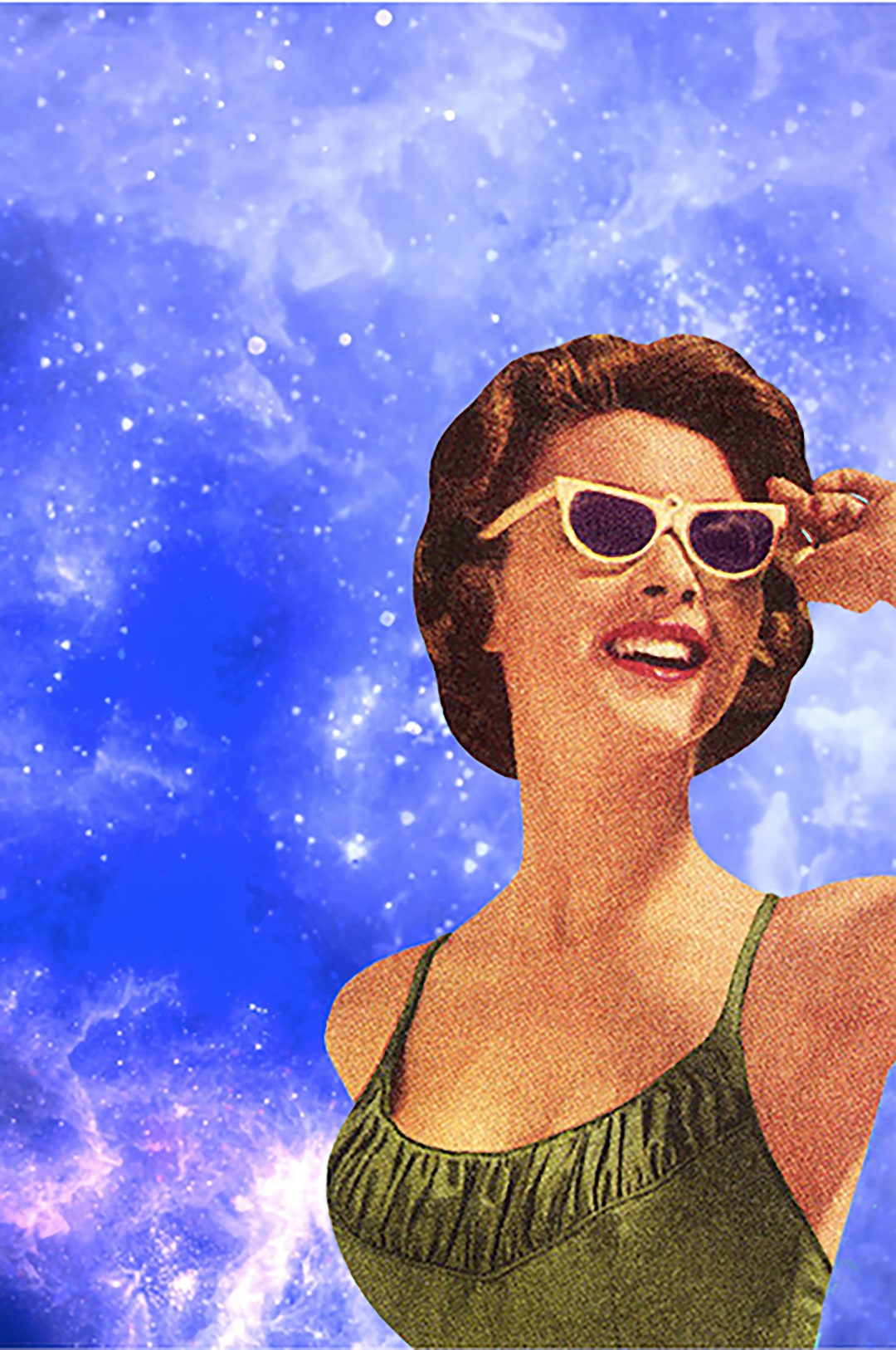 Vintage Stargazer Printable and Sharable Art - Etsy