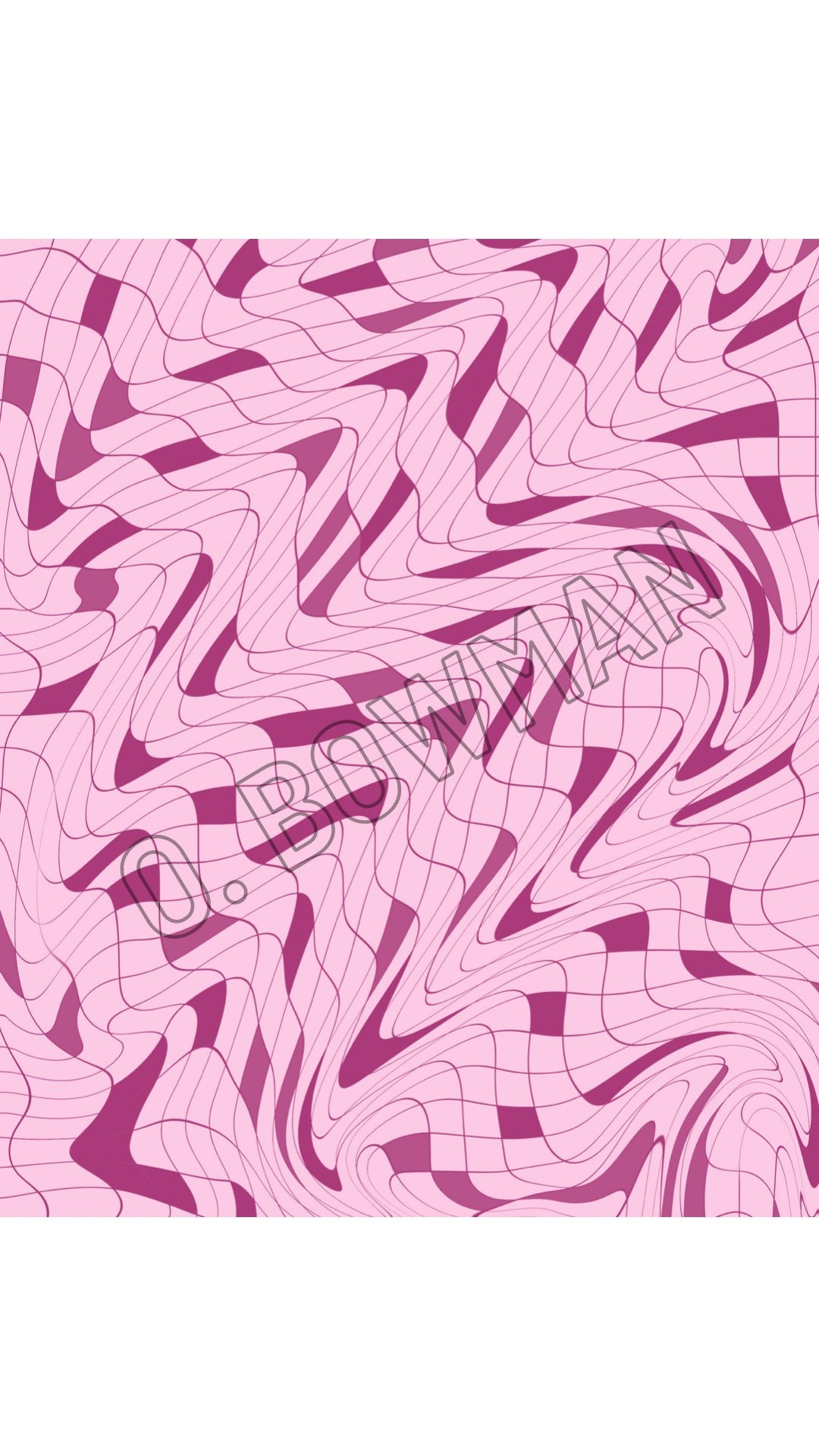 Wavy Checkers - Etsy