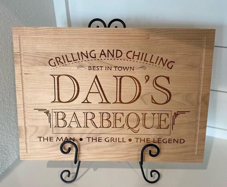 Grilling & Chilling Cutting Board - SVG - Etsy