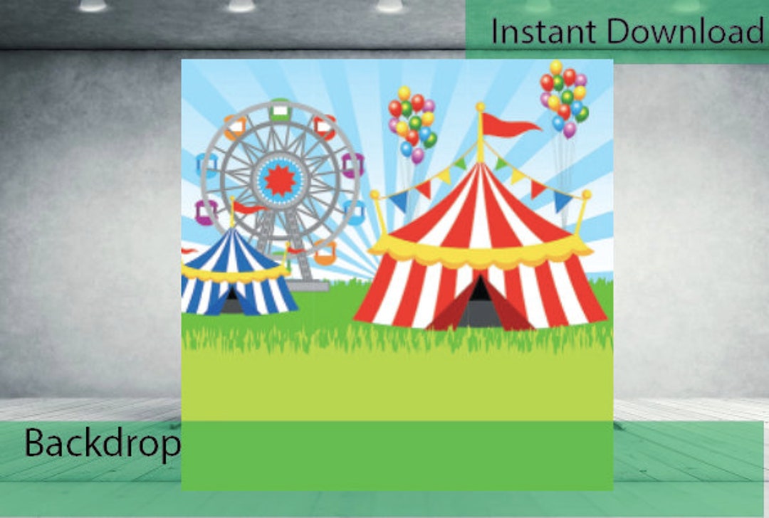Carnival Backdrop - Etsy