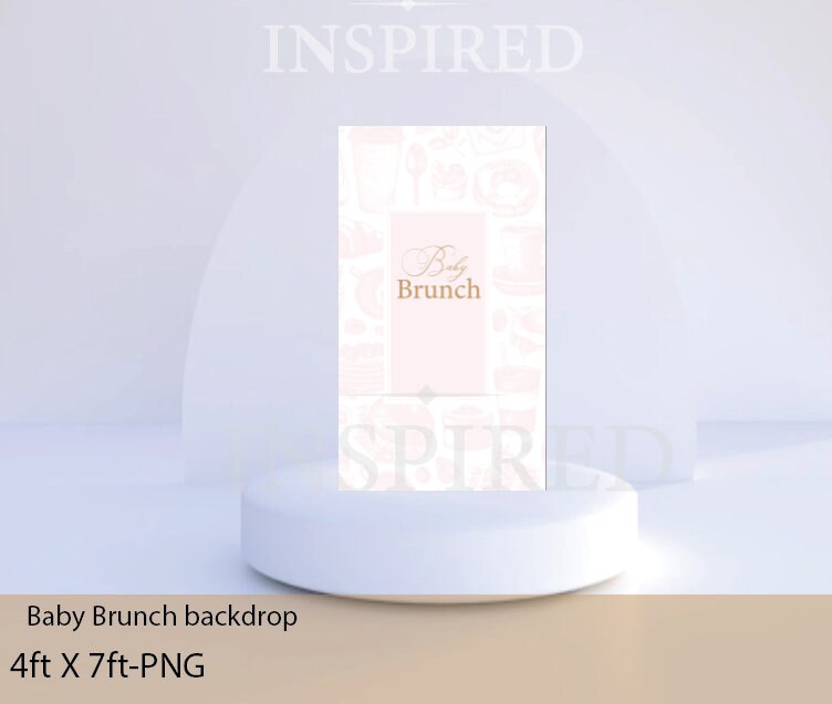 Baby Brunch Backdrop - Etsy