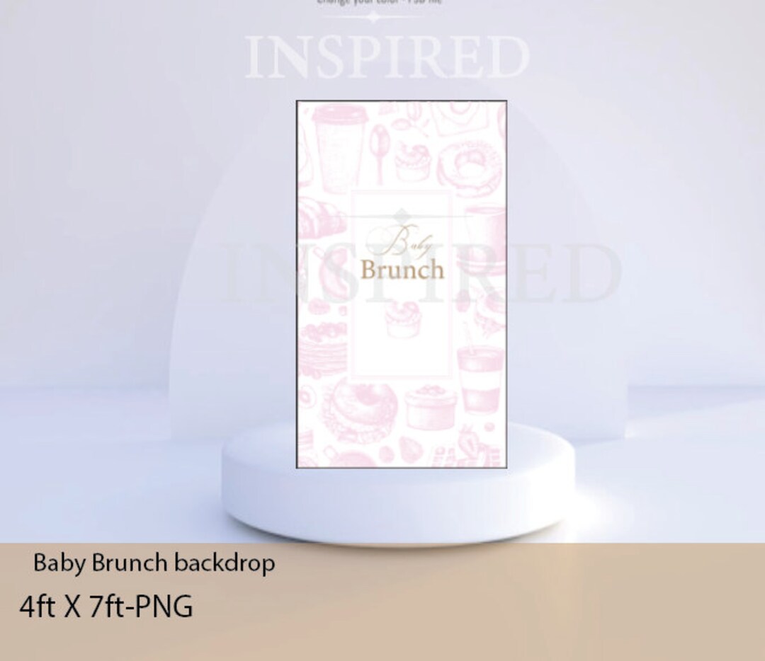 Baby Brunch Backdrop - Etsy