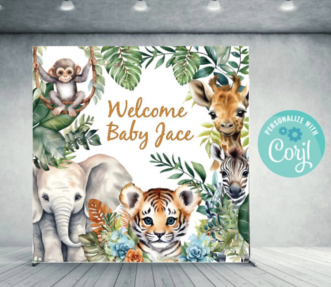 Safari Backdrop - Etsy