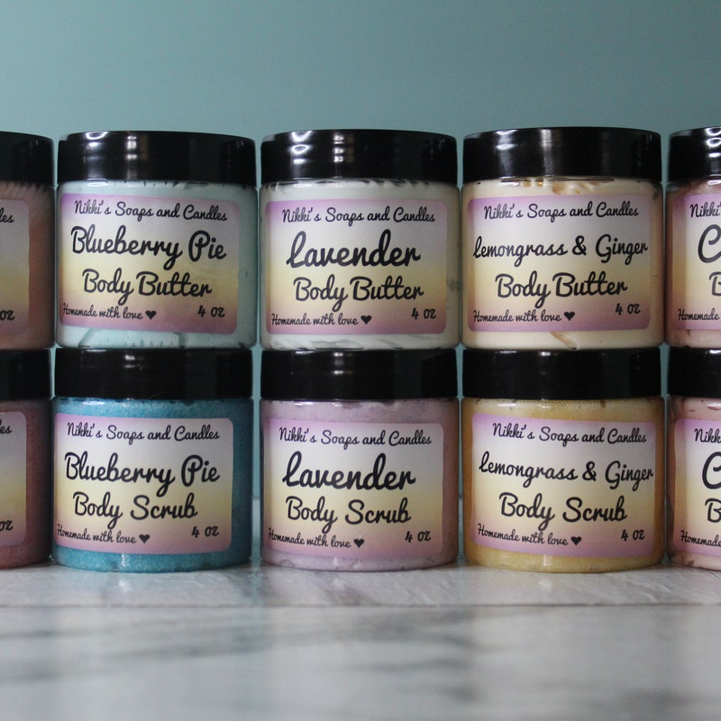 Body Butter Scrub - Etsy