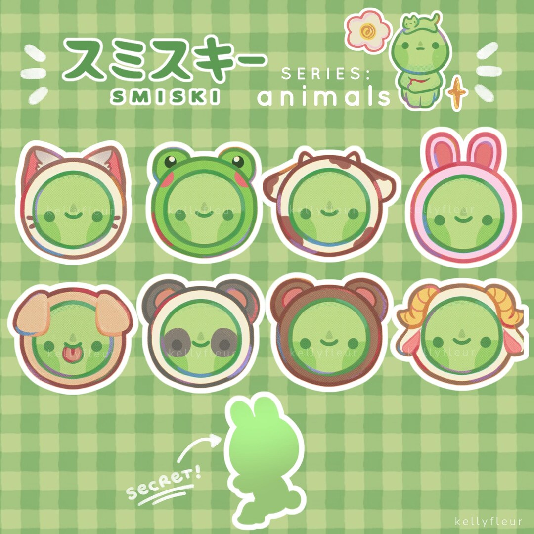 Digital Smiski Animals Series Icon Pack | Ios + Android + Desktop ...