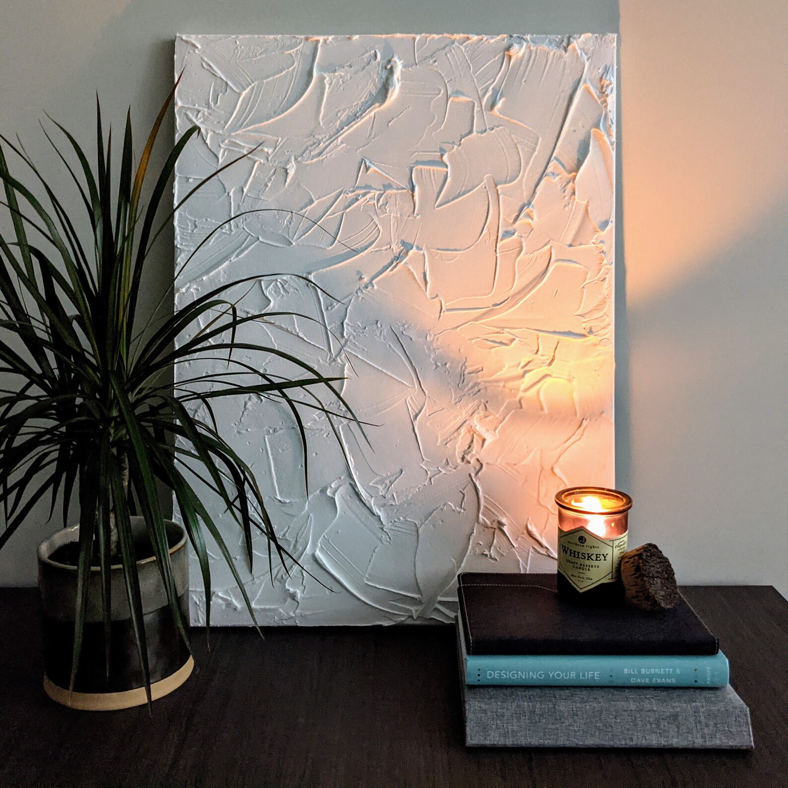 Abstract Plaster Wall Art (multiple Sizes) - Etsy