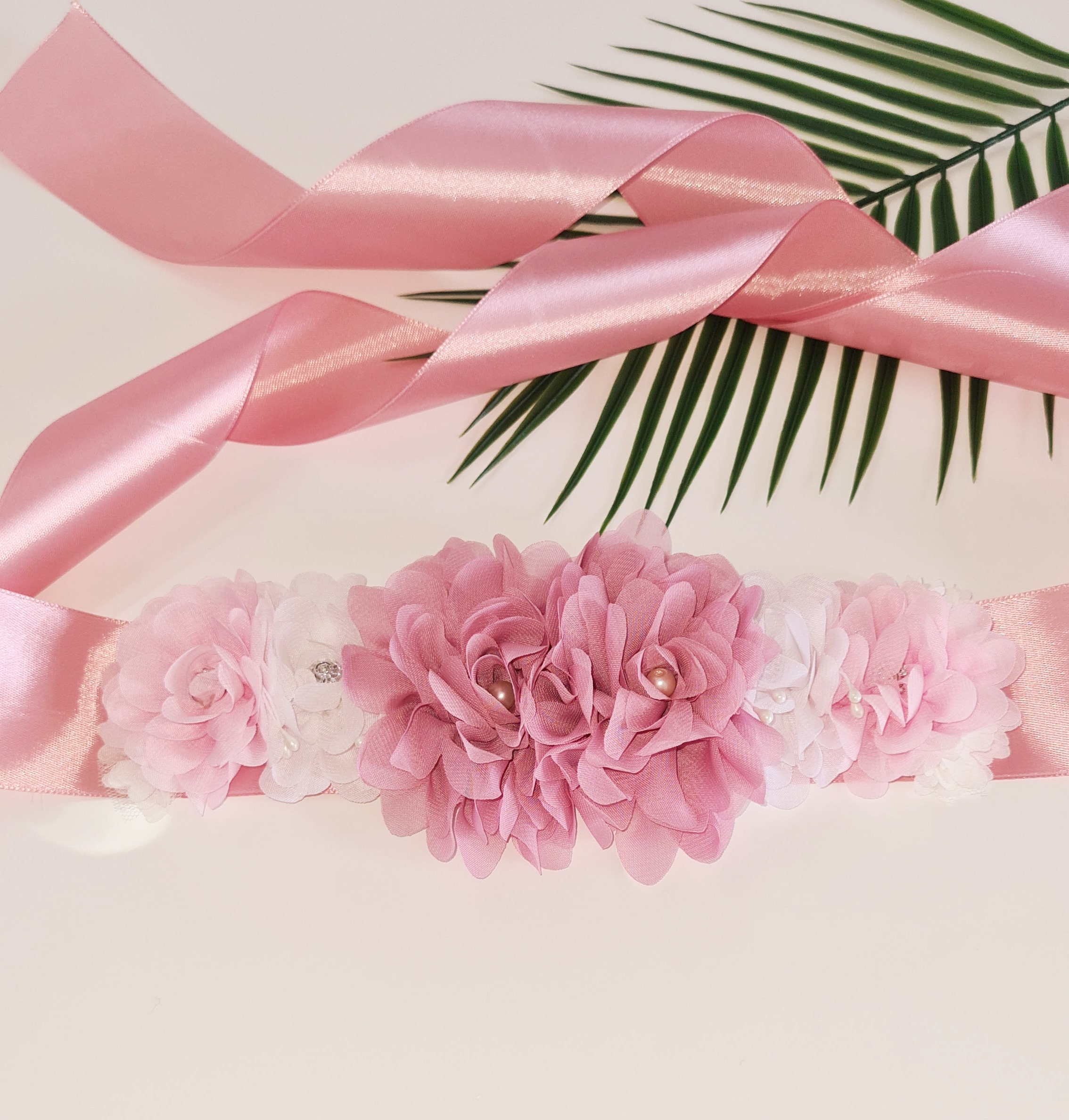 Flower Girl Sash Wedding Accessories Bridesmaid Sash Flower Girl Belt