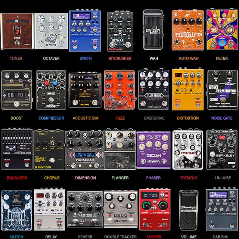 Build Your Own Guitar Effects Pedals - Schematics & Diagrams - Digital ...