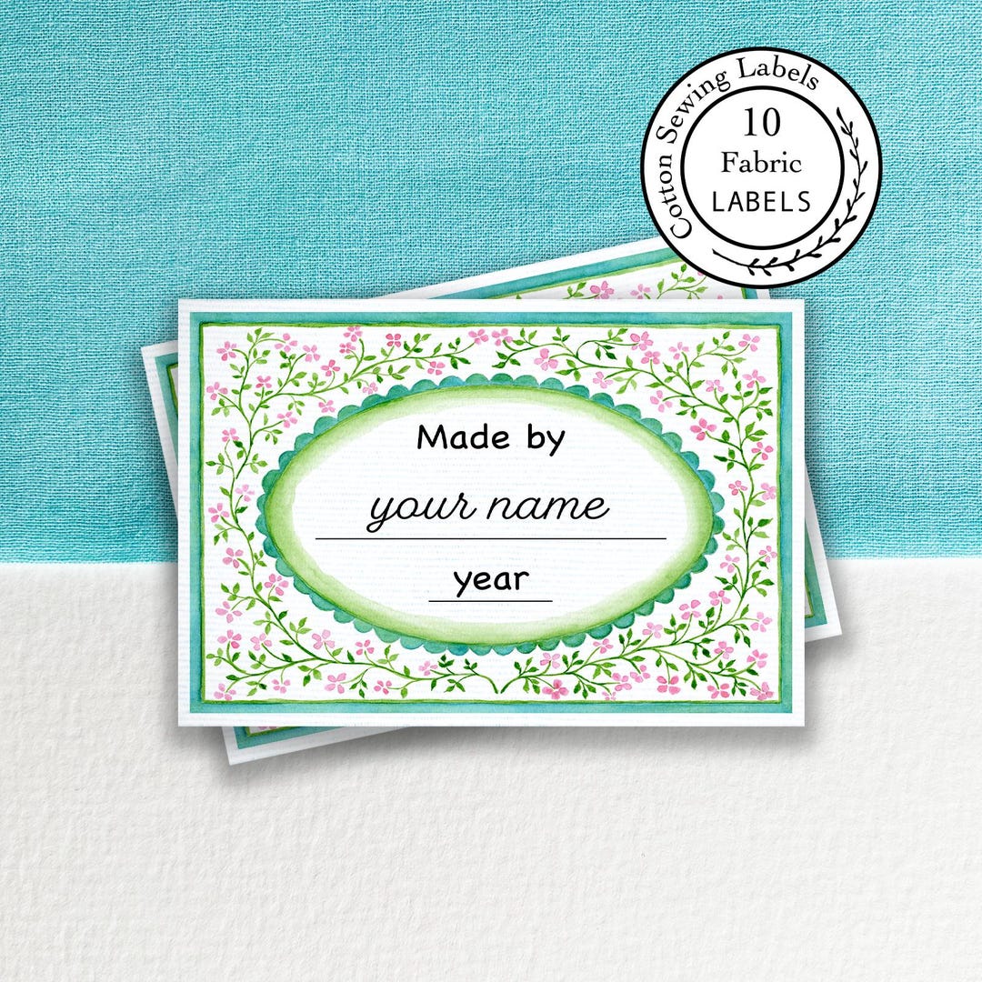 Quilt Block Label, Fabric Labels, Quilt Patch, Logo Labels, Handmade ...
