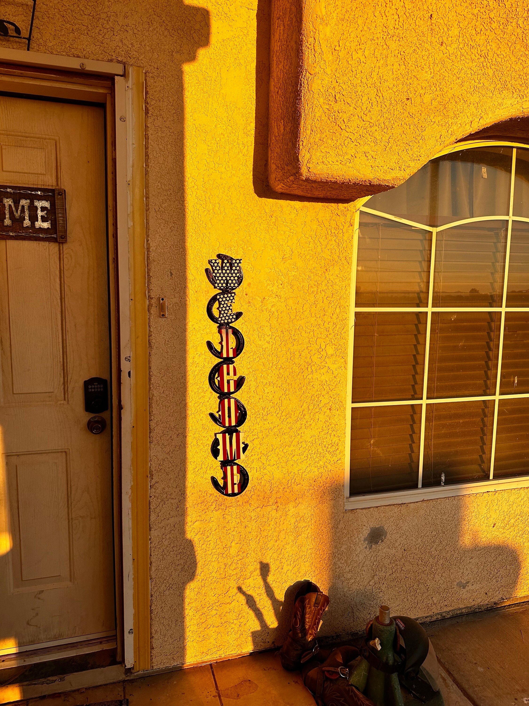 Horseshoe Sign, Name Plate, Welcome Sign - Etsy