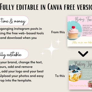 Bakery Instagram Post Bakery Instagram Template Bakery - Etsy