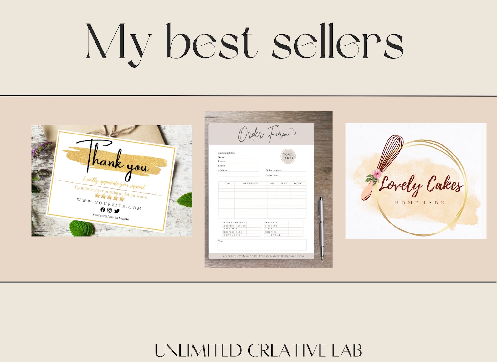 Custom Order - Personalised Small Business Digital Templates - Etsy UK