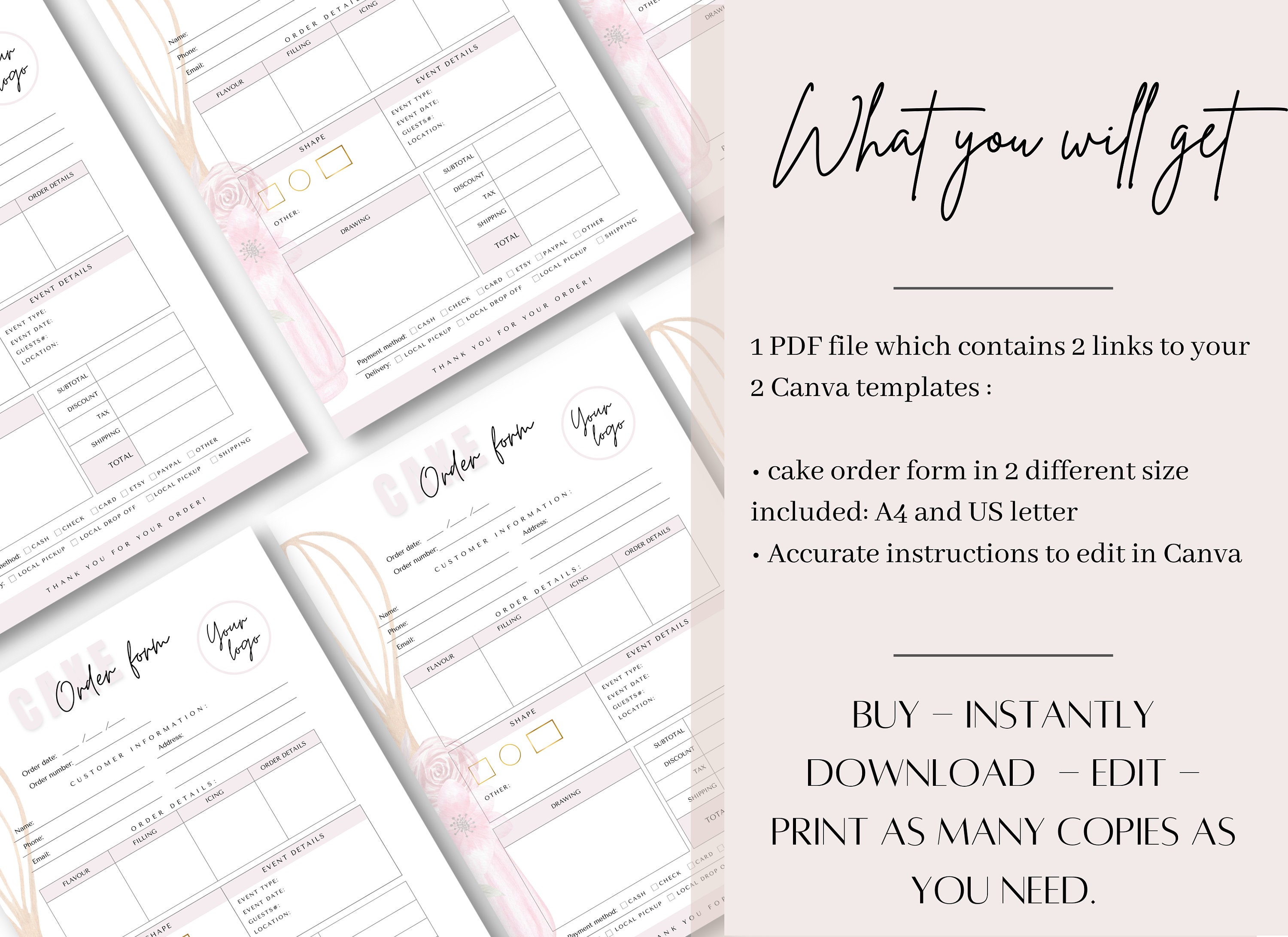 Bakery Order Form