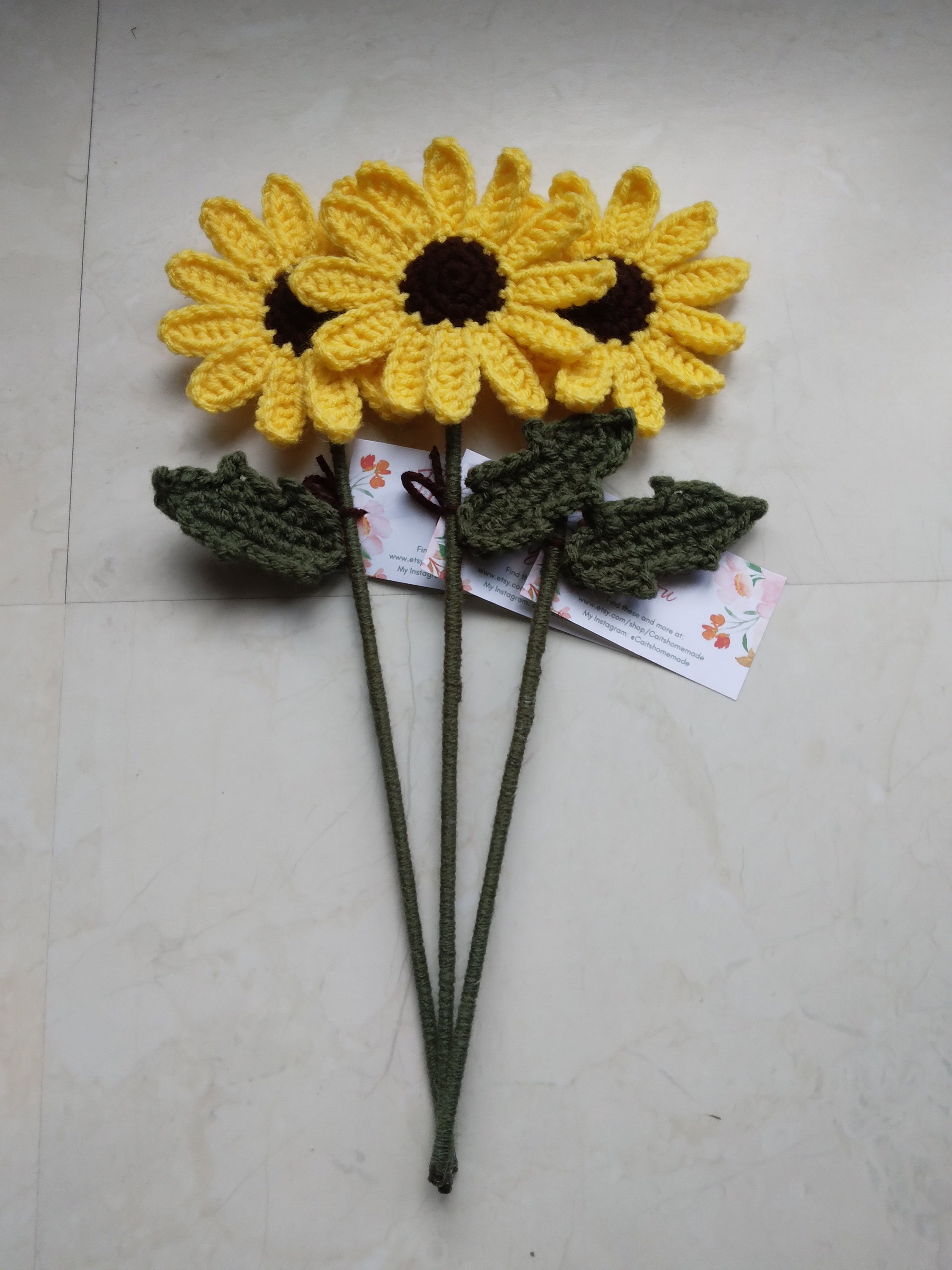 Black Eyed Susan Crochet Flower | Forever Black Eye Susan | Crochet ...