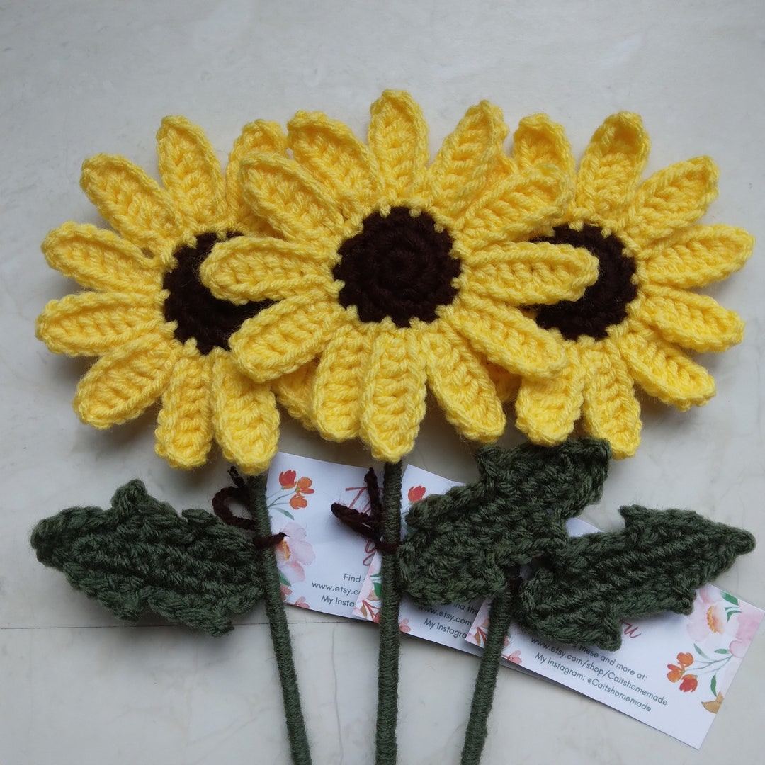 Black Eyed Susan Crochet Flower | Forever Black Eye Susan | Crochet ...