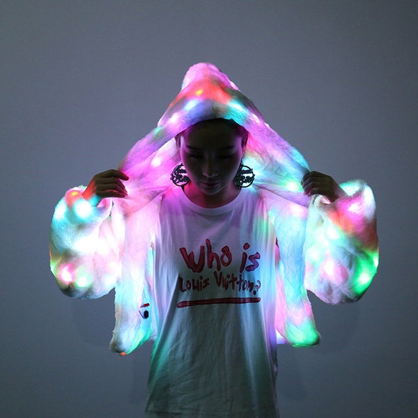 Led Fur Jacket - Etsy