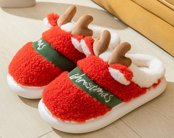 Christmas Elk Shoes - Etsy