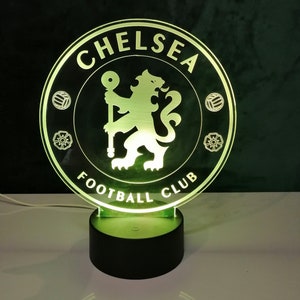 CHELSEA Football Club LED Sign - Etsy