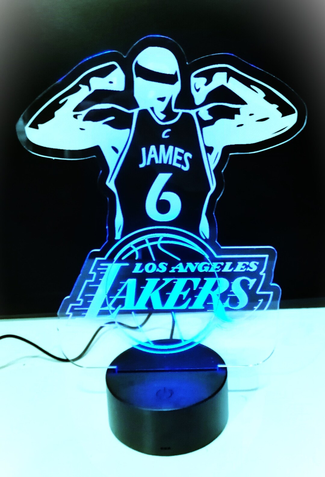 LA Lakers NBA Basketball Team LED Light Display - Etsy Australia