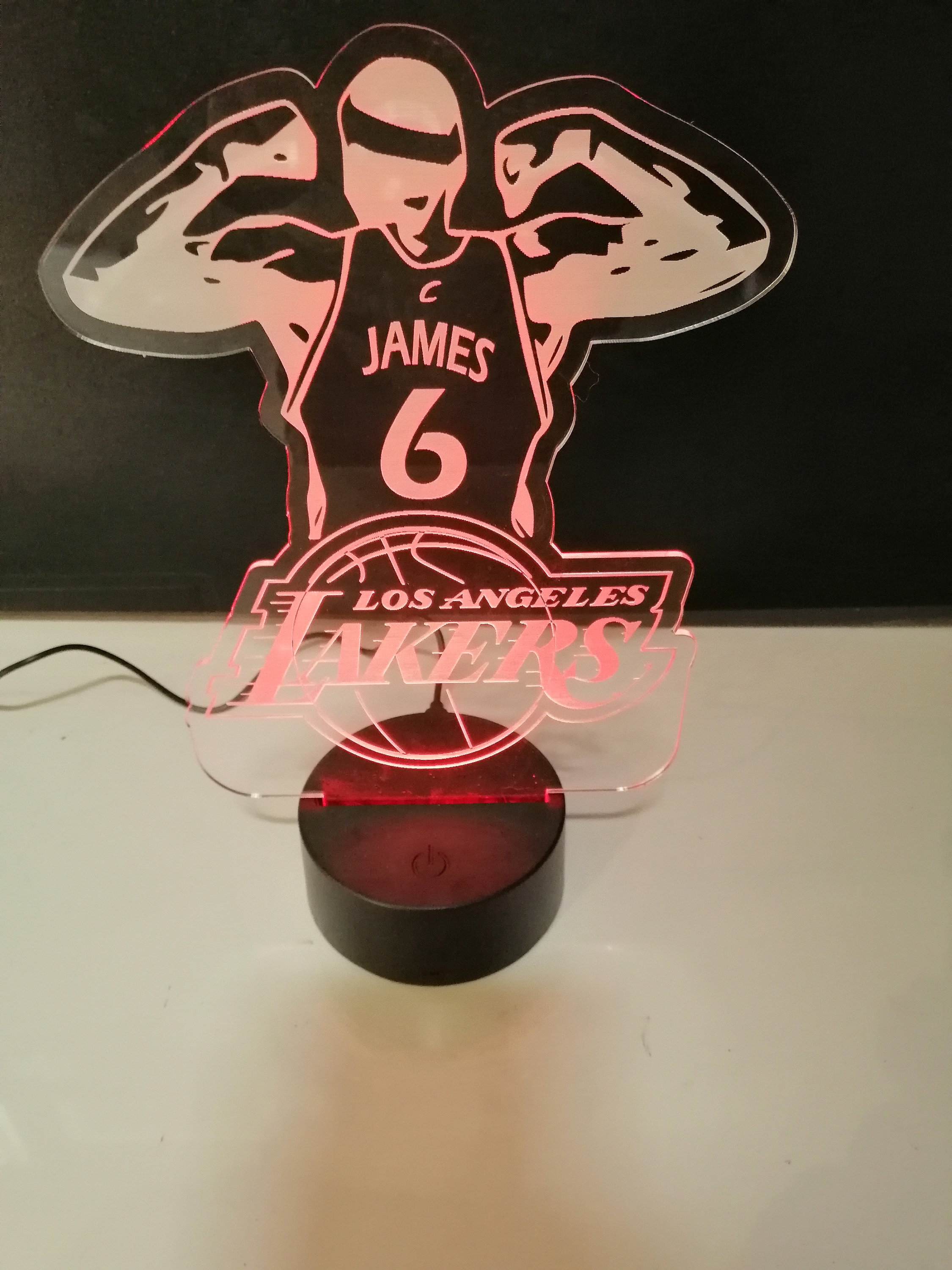 LA Lakers NBA Basketball Team LED Light Display - Etsy Australia