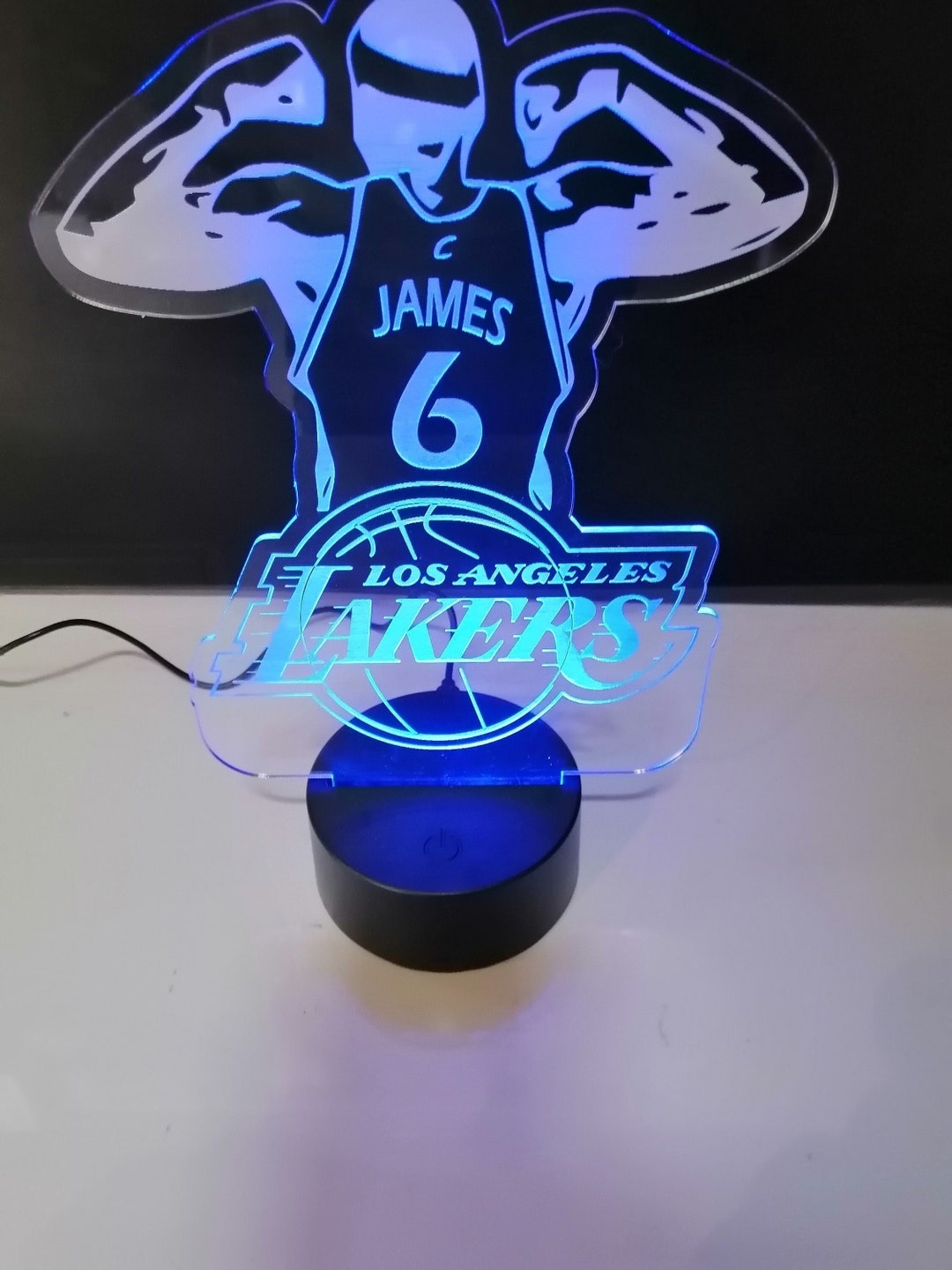 LA Lakers NBA Basketball Team LED Light Display - Etsy Australia