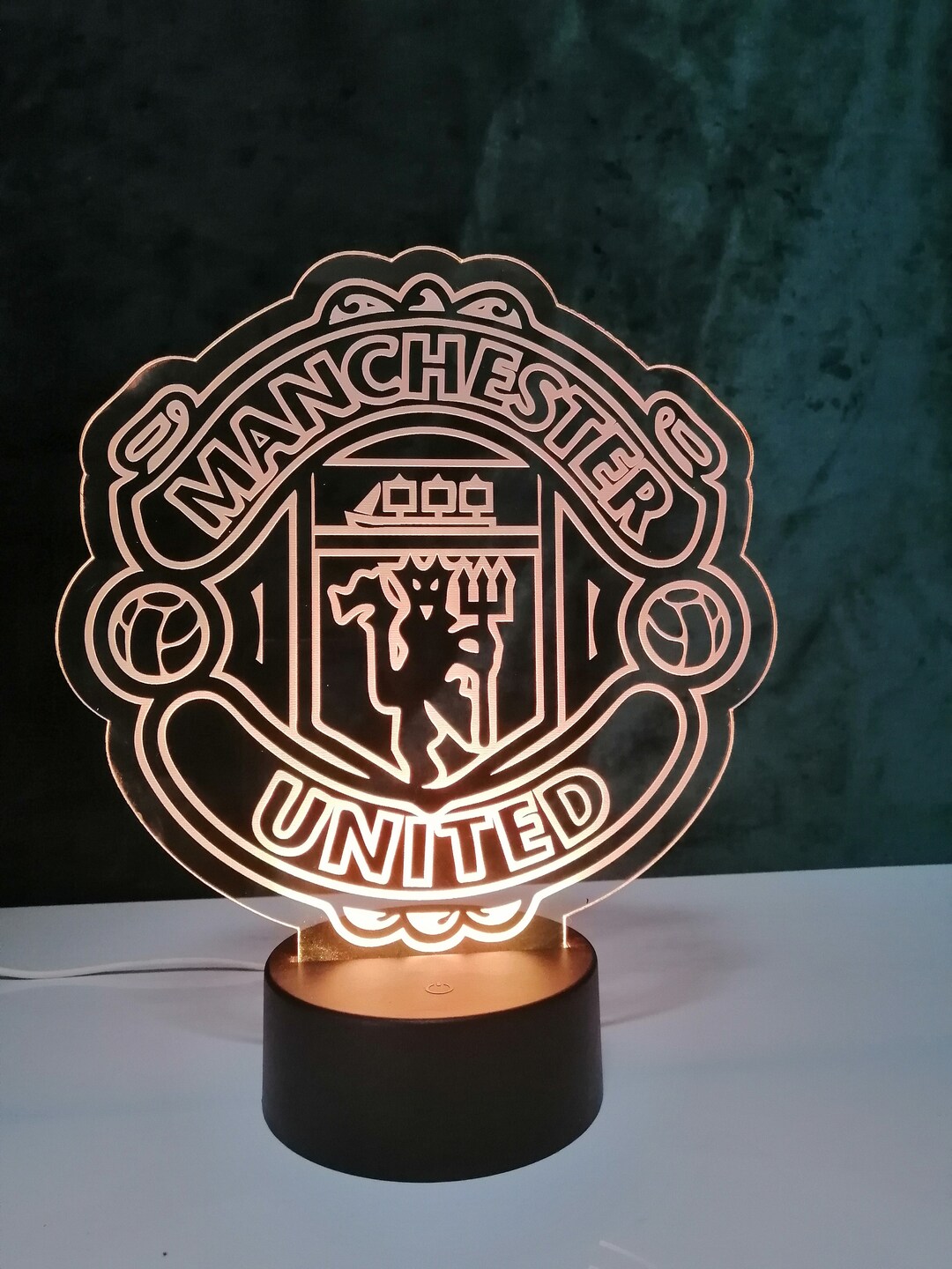 Manchester United Logo 3d