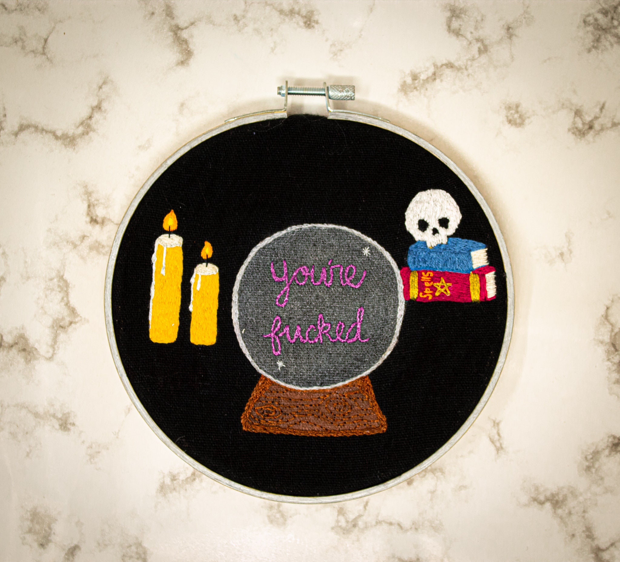 Crystal Ball Embroidery - Etsy