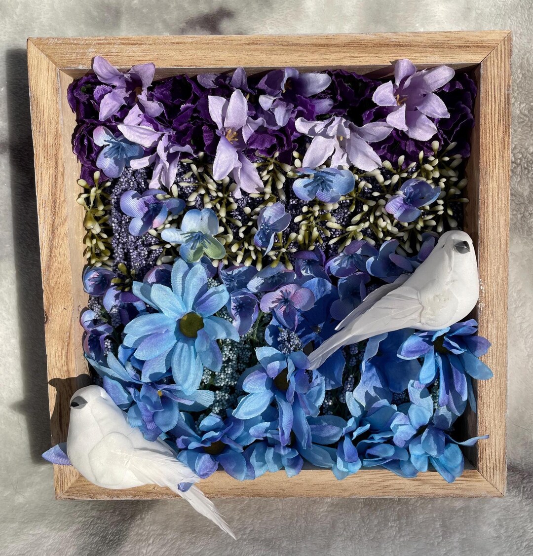 Arabian Nights Silk Flower Frame - Etsy