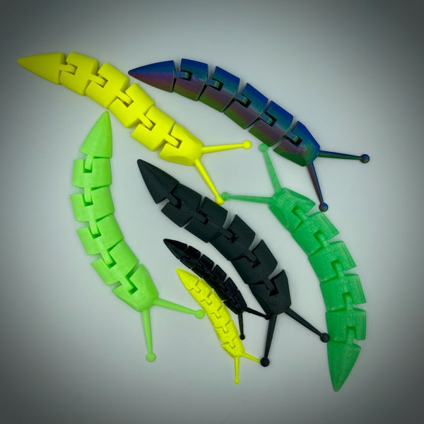 3d Printed Worm - Etsy