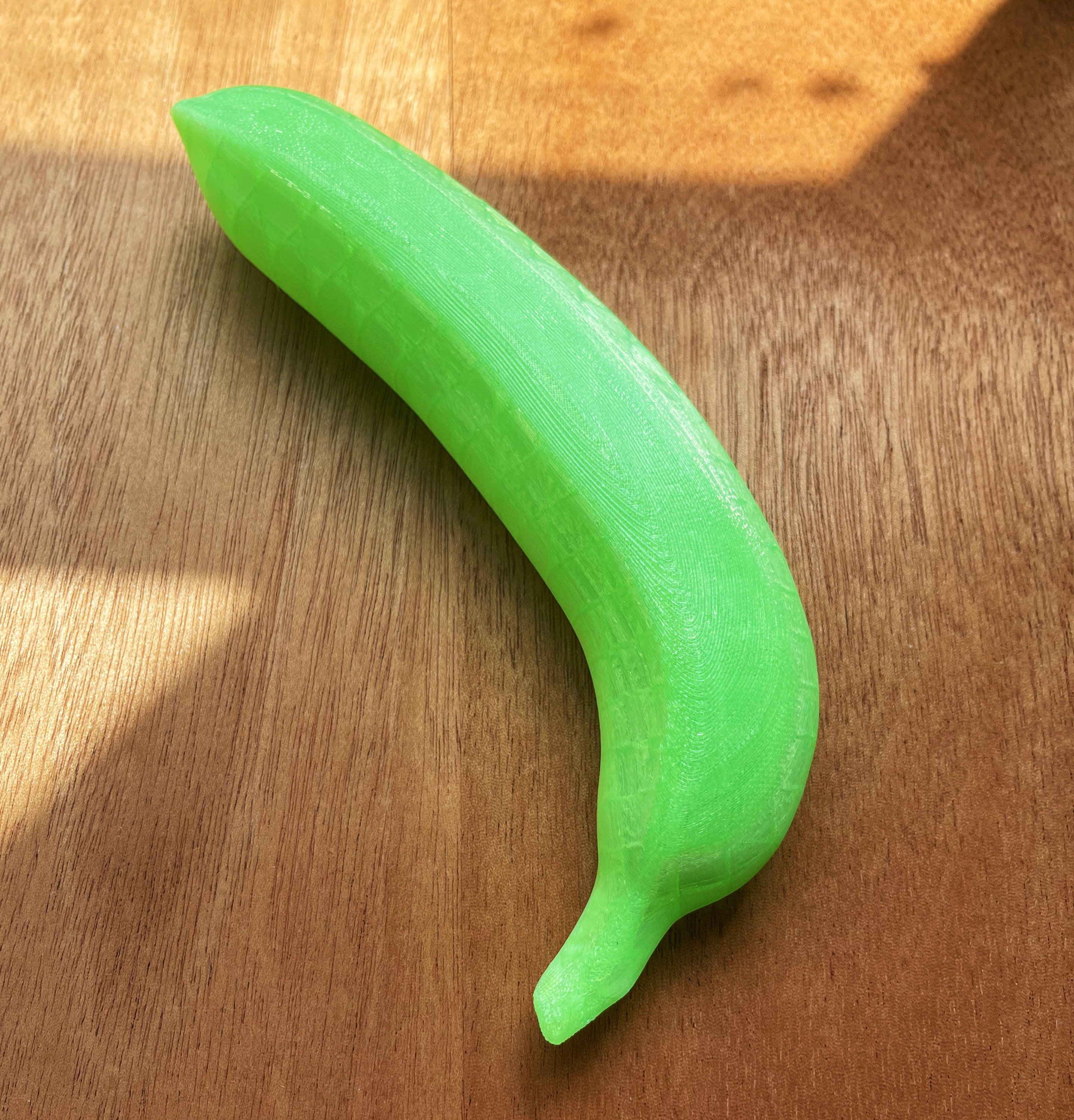 Lifelike 3D Printed Banana Replica Perfect for Display or Decor or ...