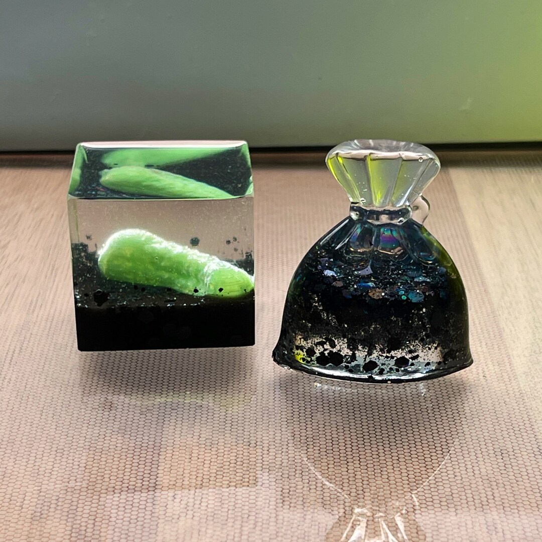 Sleepy Space Pickle With His Tiny Travel Sparkles - Etsy