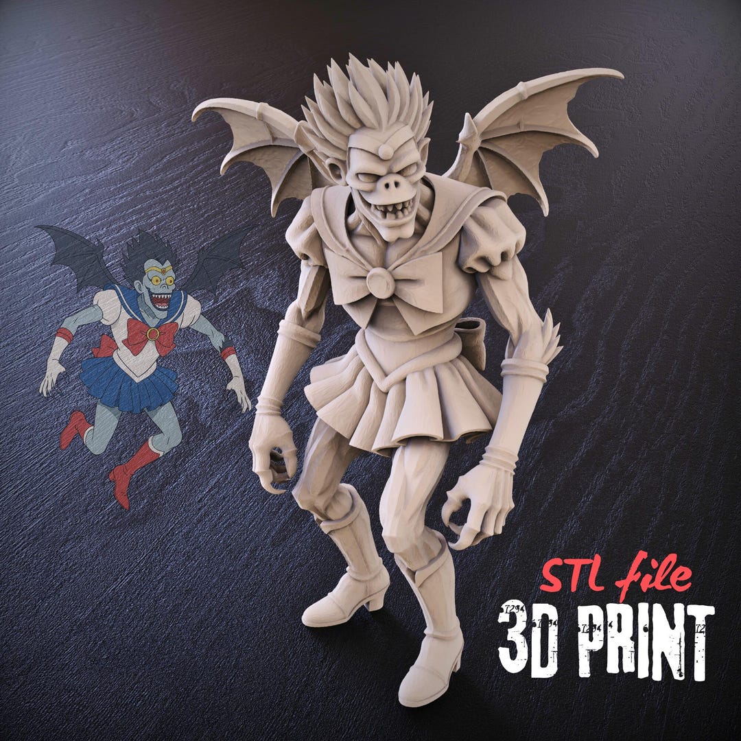 Ryuk Cosplay Sailor Moon – STL File for 3D Printing - Etsy