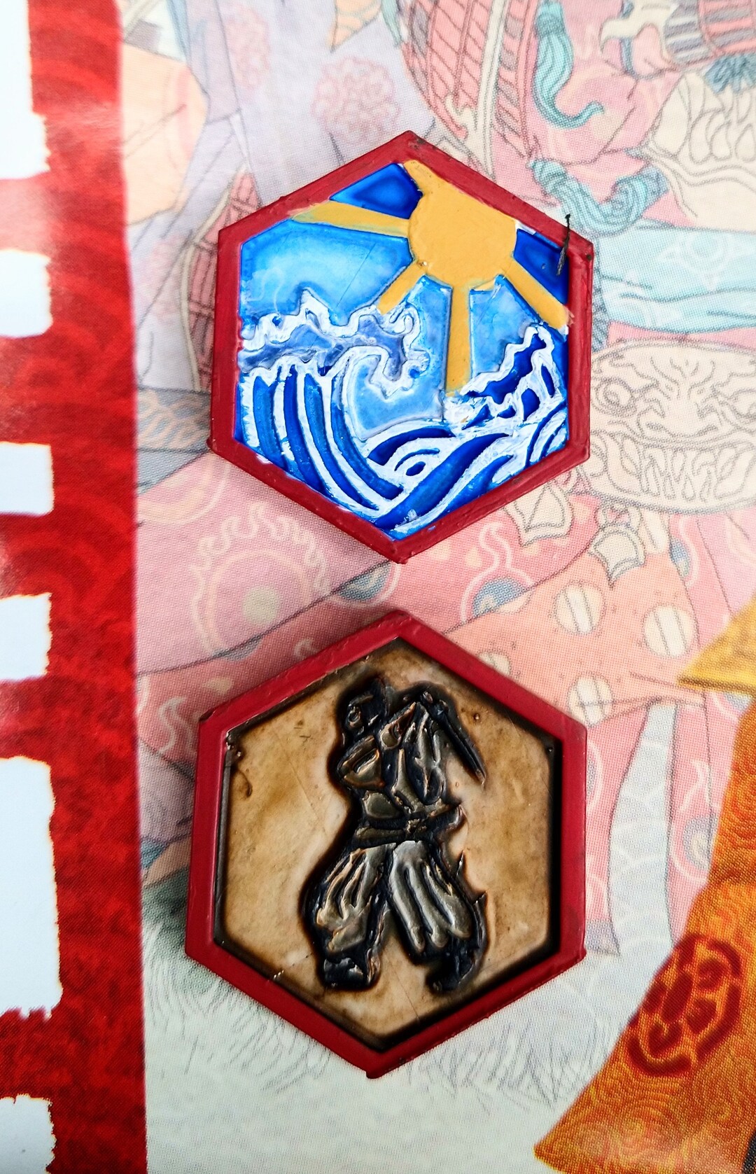 RISING SUN CMON Board Game Ronin Tokens - Etsy