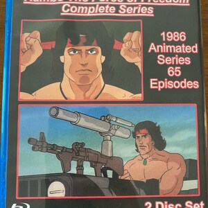 Rambo Animated TV Series 1986 Blu Ray - Etsy