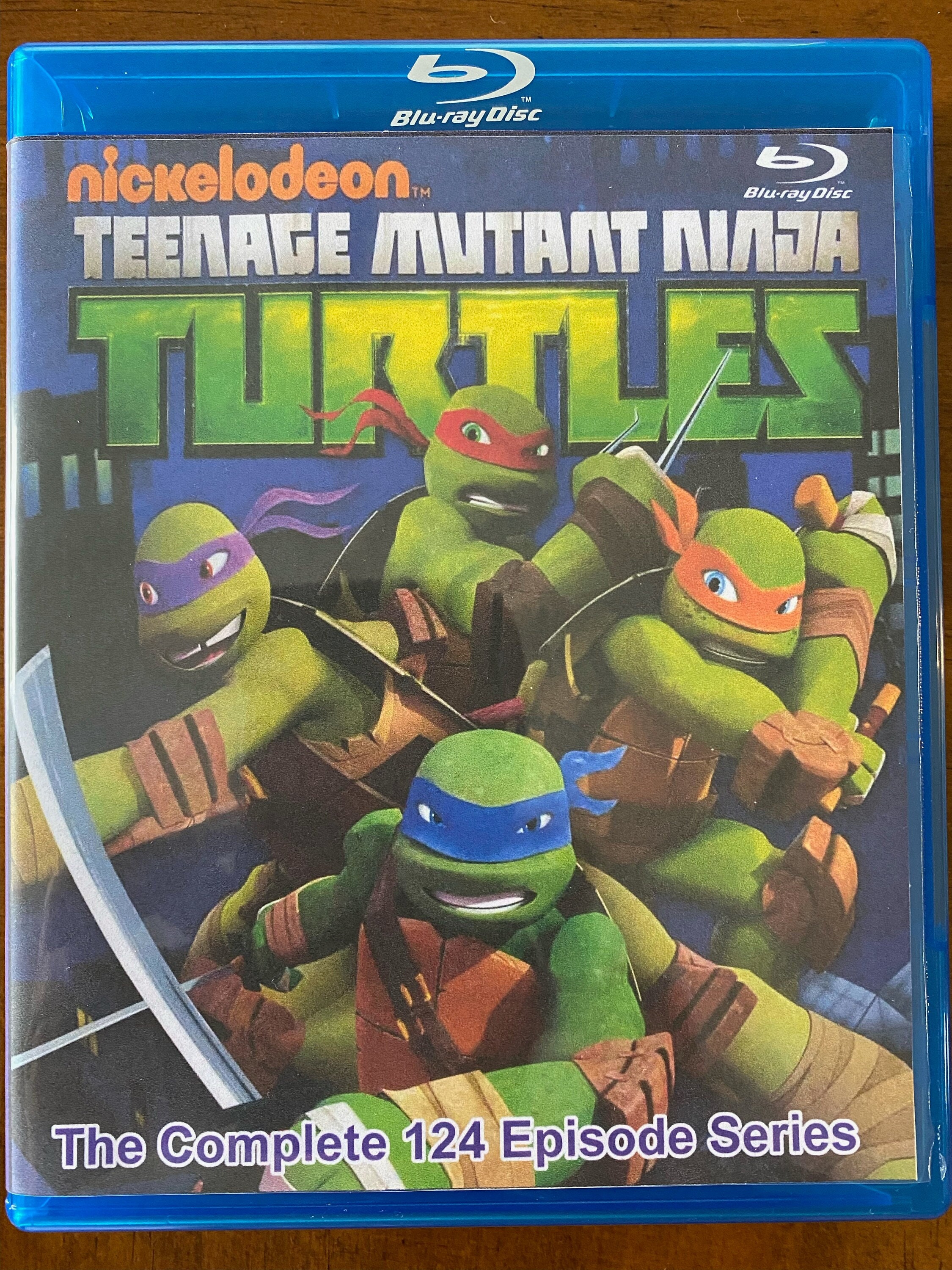Las Tortugas Ninja Mutantes Adolescentes 1980 Dvd Completo Figura