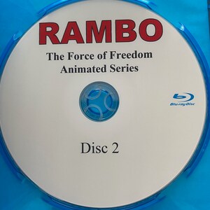 Rambo Animated TV Series 1986 Blu Ray - Etsy