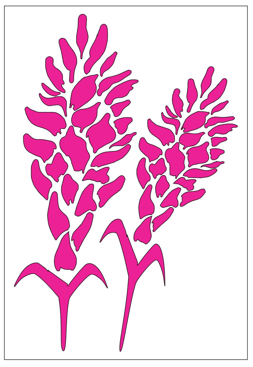 Teuila Samoan National Flowers Stencil - Etsy