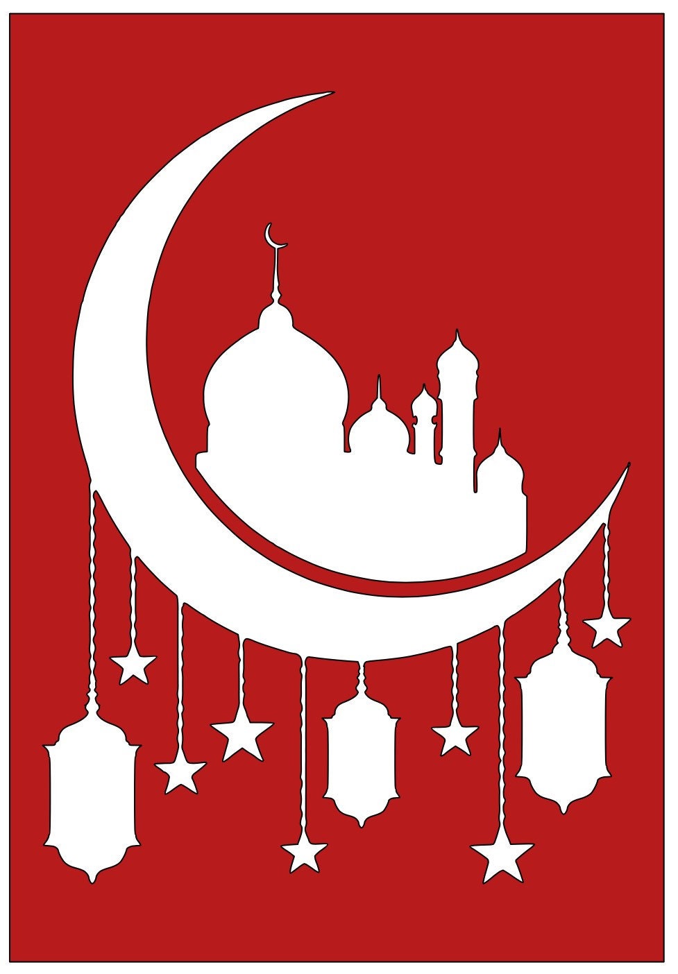Ramadan Stencil - Etsy