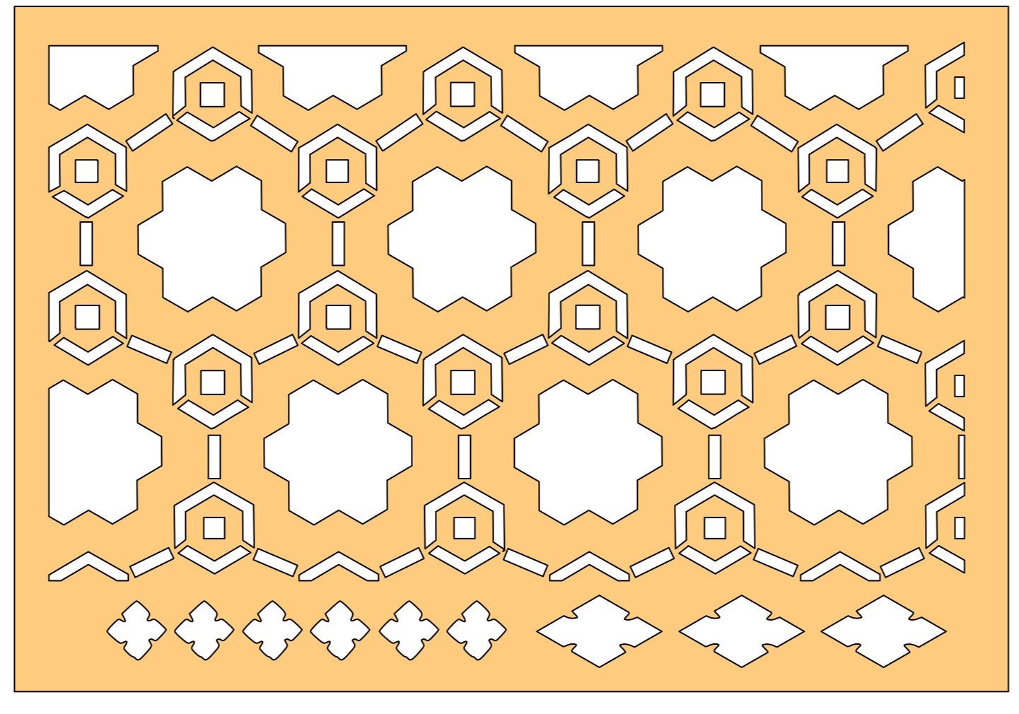 Daisy Bone Inlay Stencil - Etsy