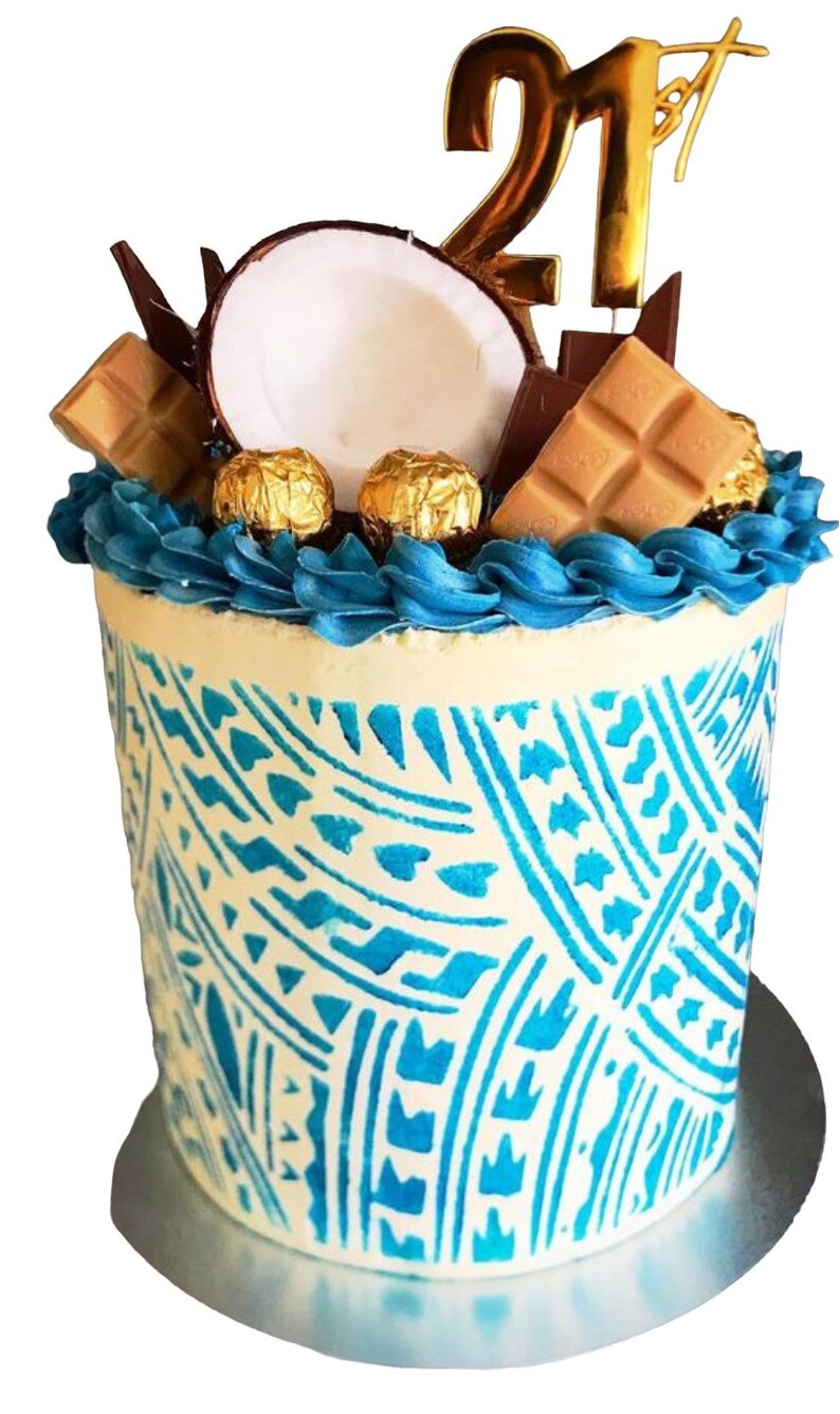 Samoan Traditional Fabric Stencil - Etsy