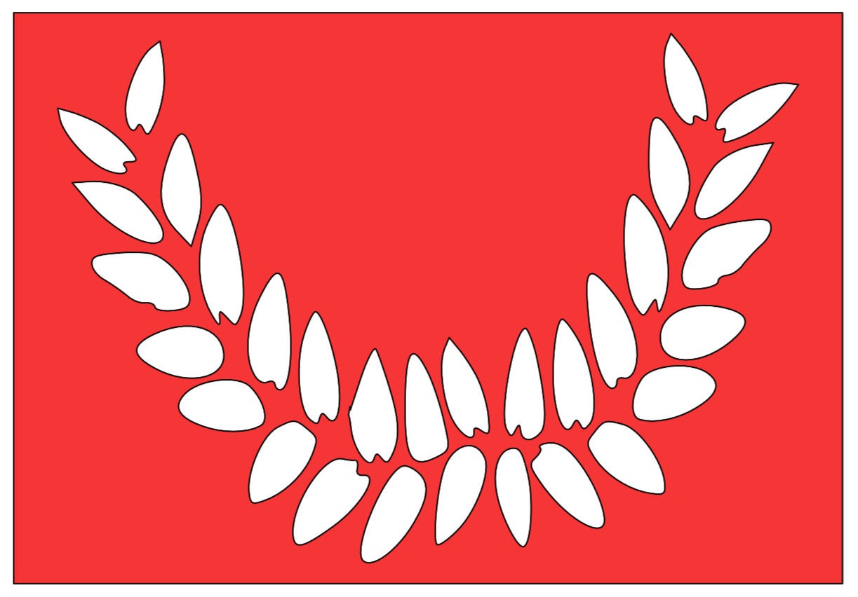 Classic Samoan Ula Fala Stencil - Etsy