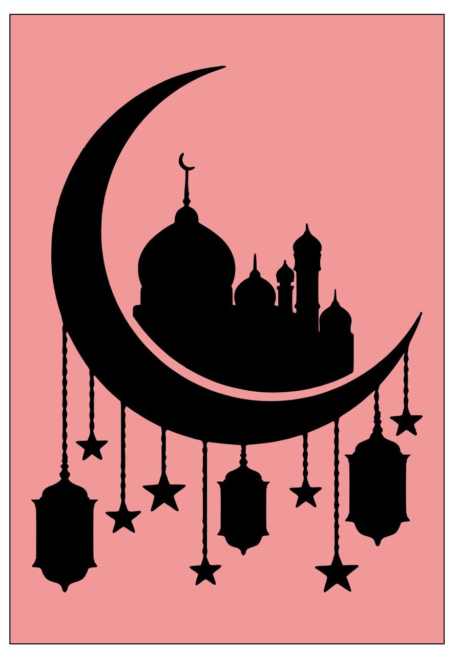 Ramadan Stencil - Etsy