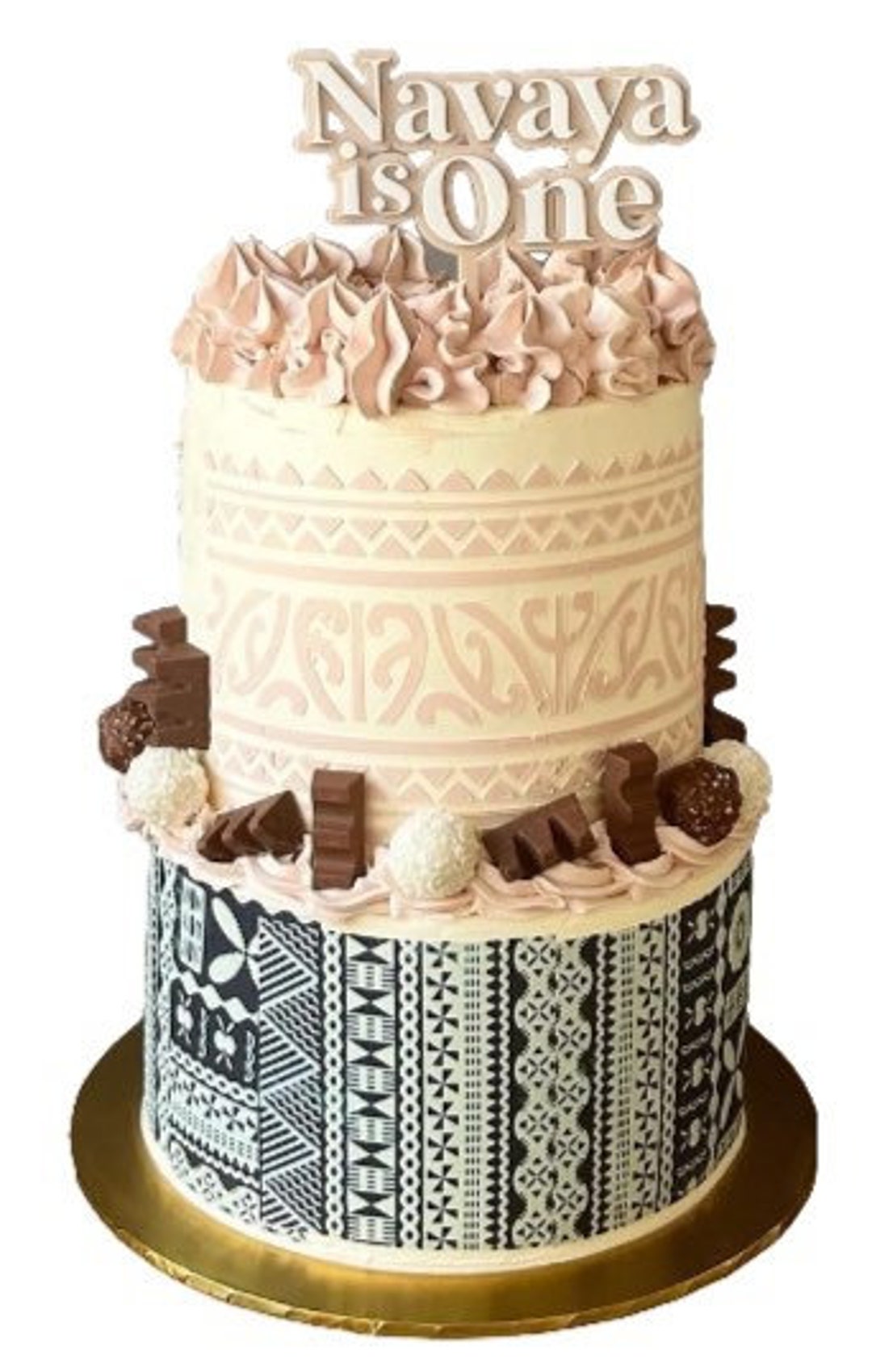 Maori Geometric Border Stencil - Etsy