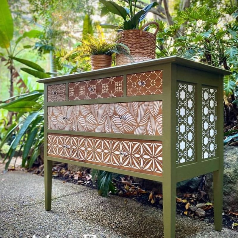 Bone Inlay Stencil - Etsy